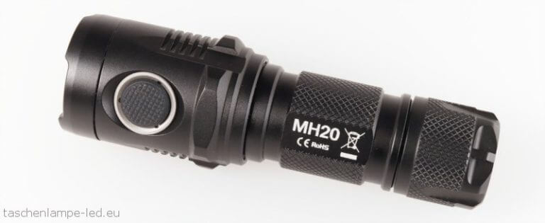 Die Nitecore MH20 und MH20GT im Taschenlampen Test - Taschenlampe mit LED